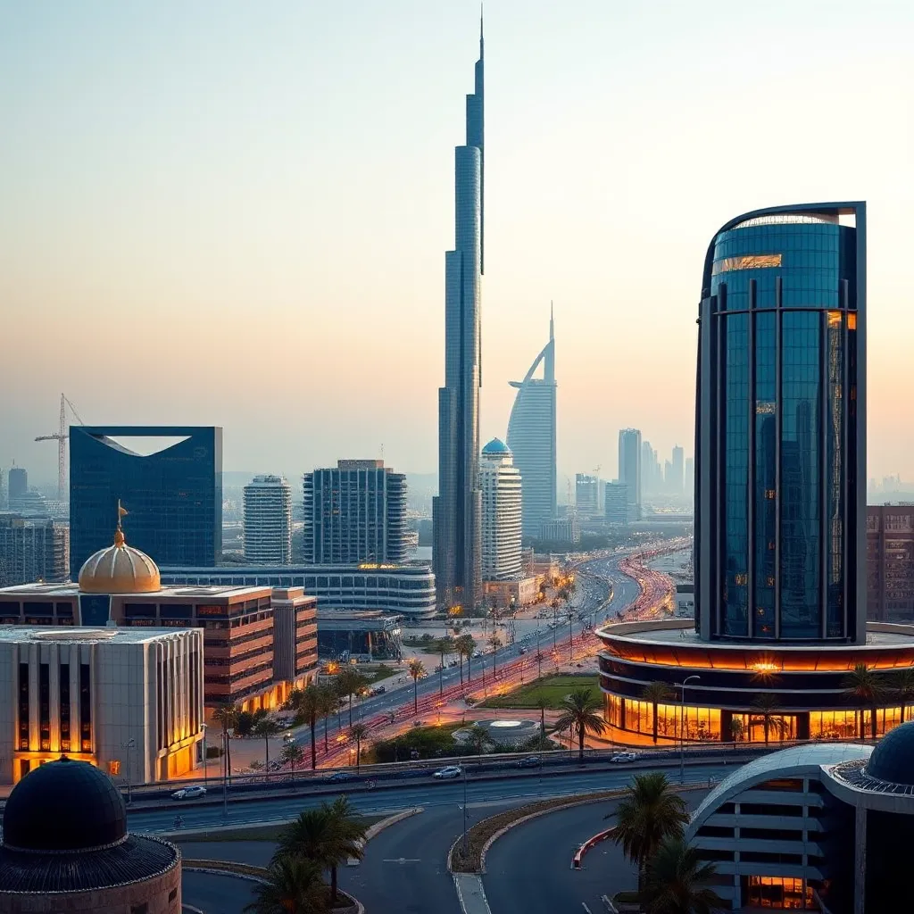 Al Mur Tower: Landmark of Sheikh Zayed Road in Dubai