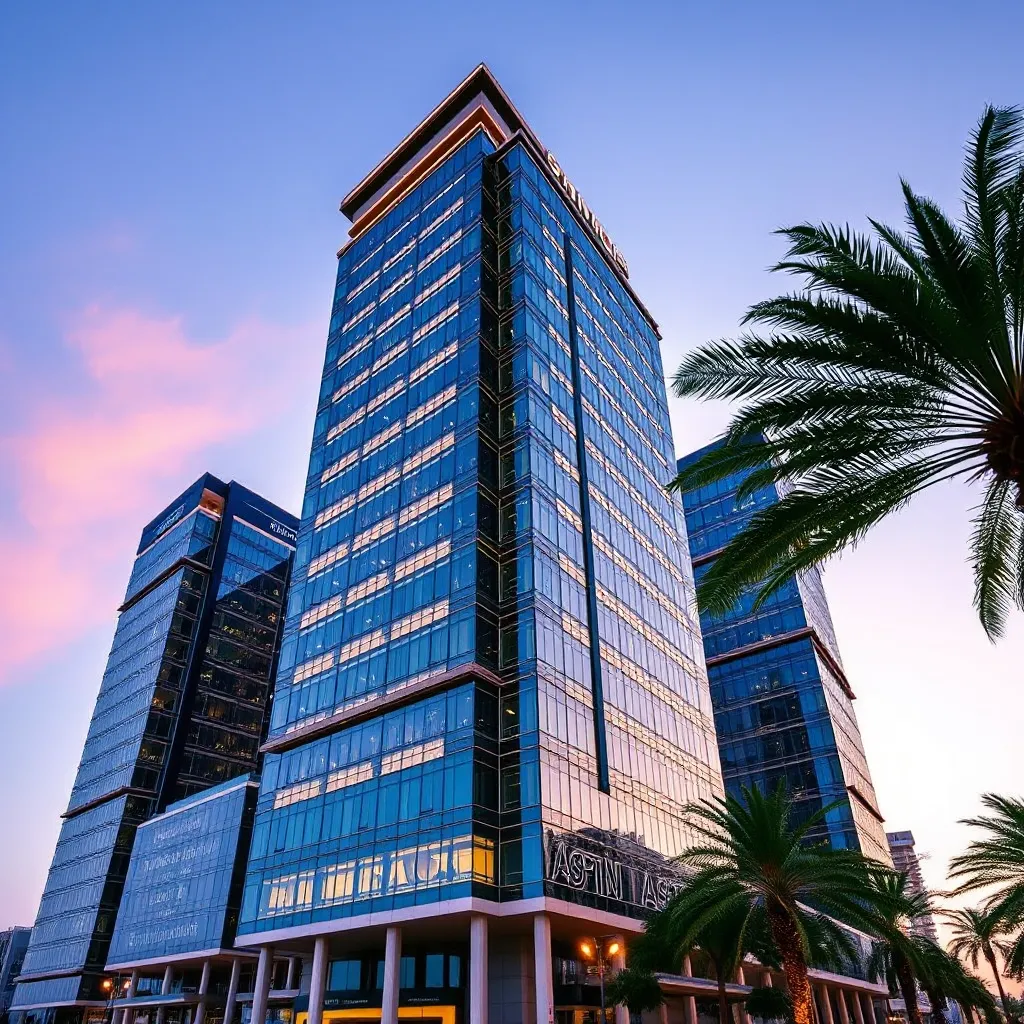 Aspin Commercial Tower: Sheikh Zayed Road Landmark