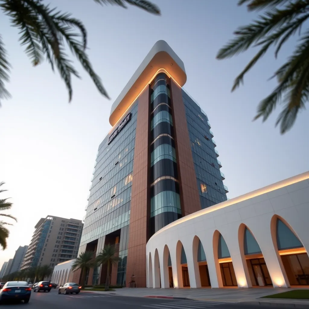 Exploring the New Al Nahda Building: A Unique Perspective